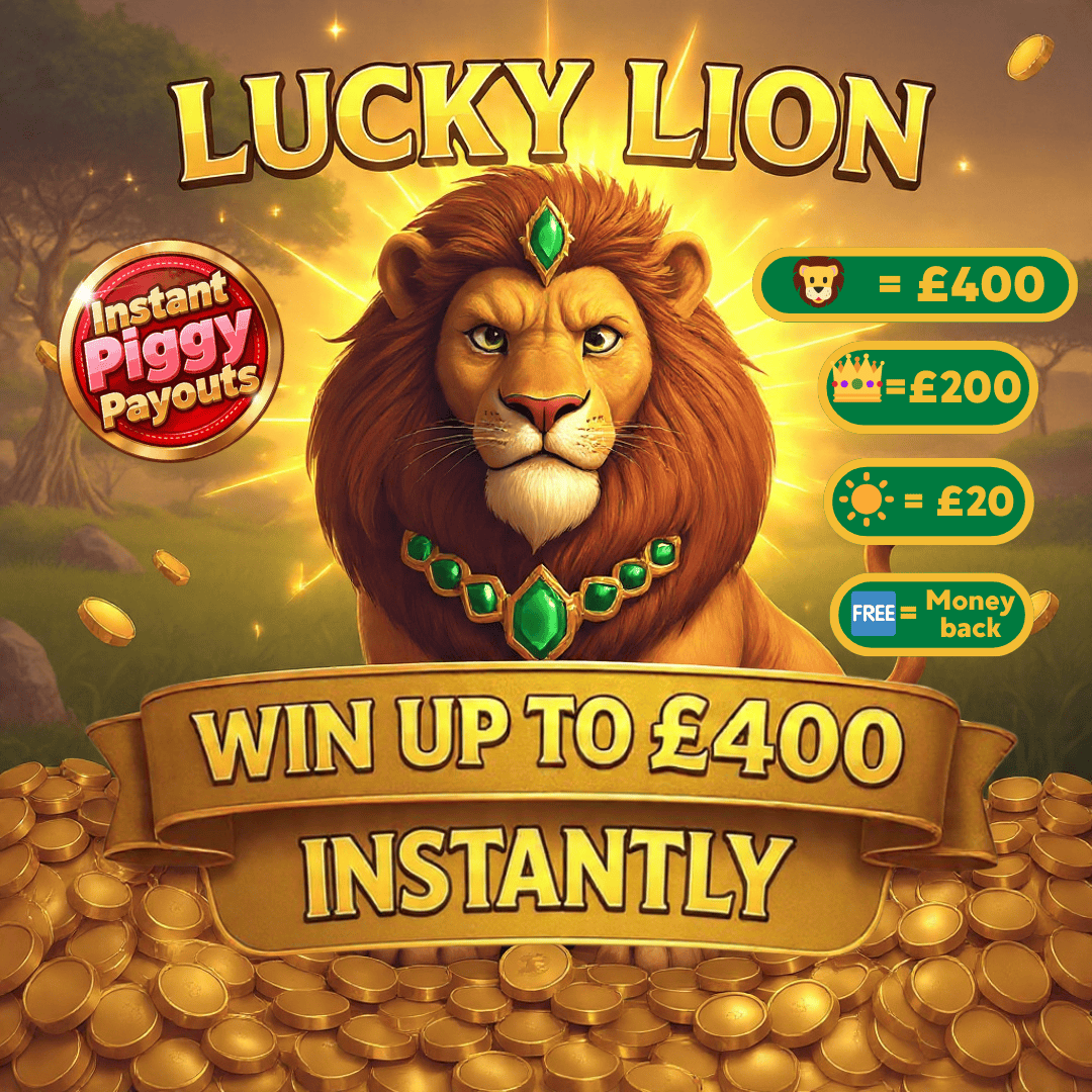 Lucky Lion – Prize Pot Pigs